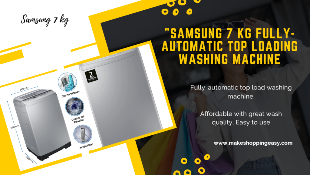 Samsung 7 kg Fully-Automatic Top Loading Washing Machine: A Review ...