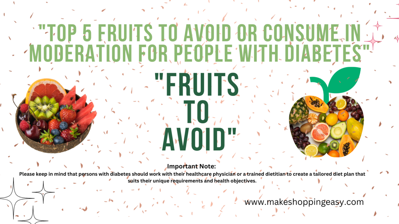 "Top 5 Fruits to Avoid or Consume in Moderation for People with ...